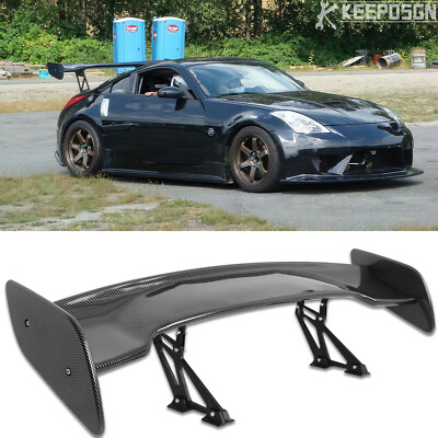 For Nissan 370Z 350Z 46" Rear Trunk Spoiler Racing GT Wing Diffuser ...