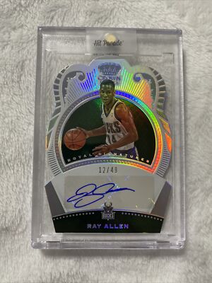 2020 Crown Royale Ray Allen AUTO /49 Royal Autographs Die Cut | eBay