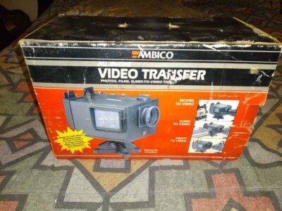 Ambico All-in-One Video Transfer Photos Films Slides to Video - Mod V ...