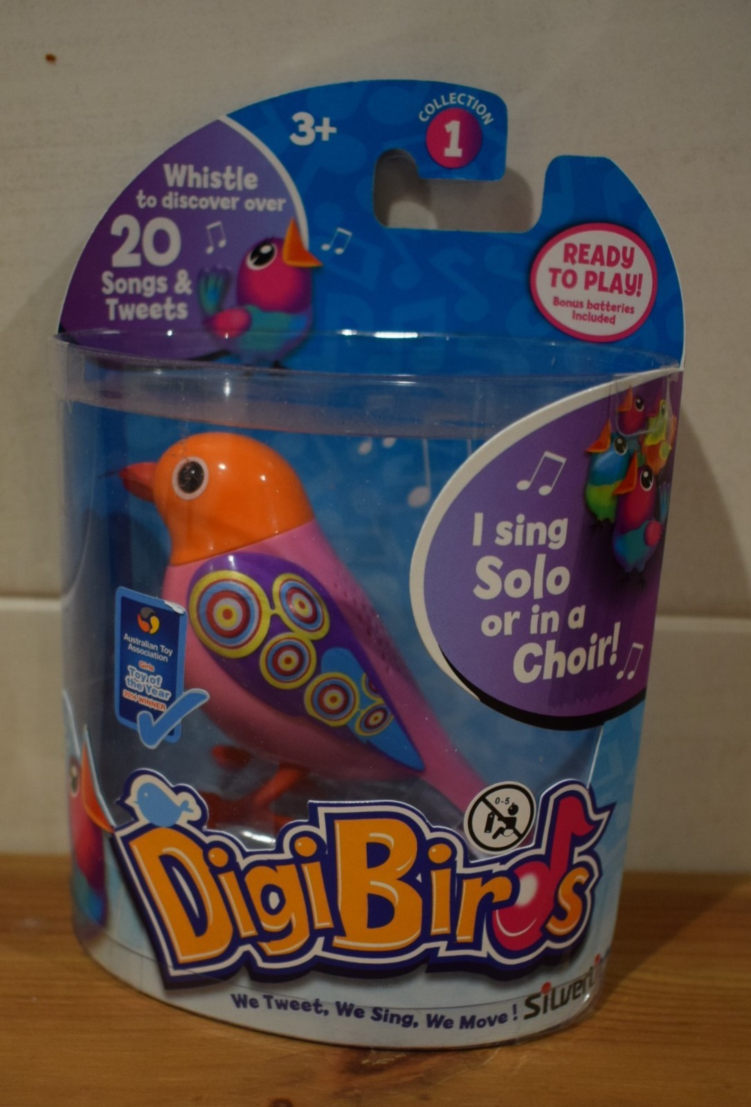 DIGIBIRDS COLOURFUL SINGING TOY BIRDS SING OVER 20 SONGS AND TWEETS ...