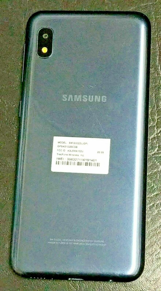 Samsung Galaxy A10e 32GB Black SM-S102DL Tracfone Simple Smartphone ...