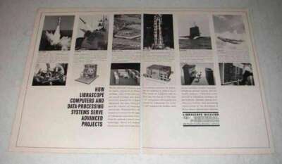 1962 General Dynamics Librascope Computers Ad | eBay