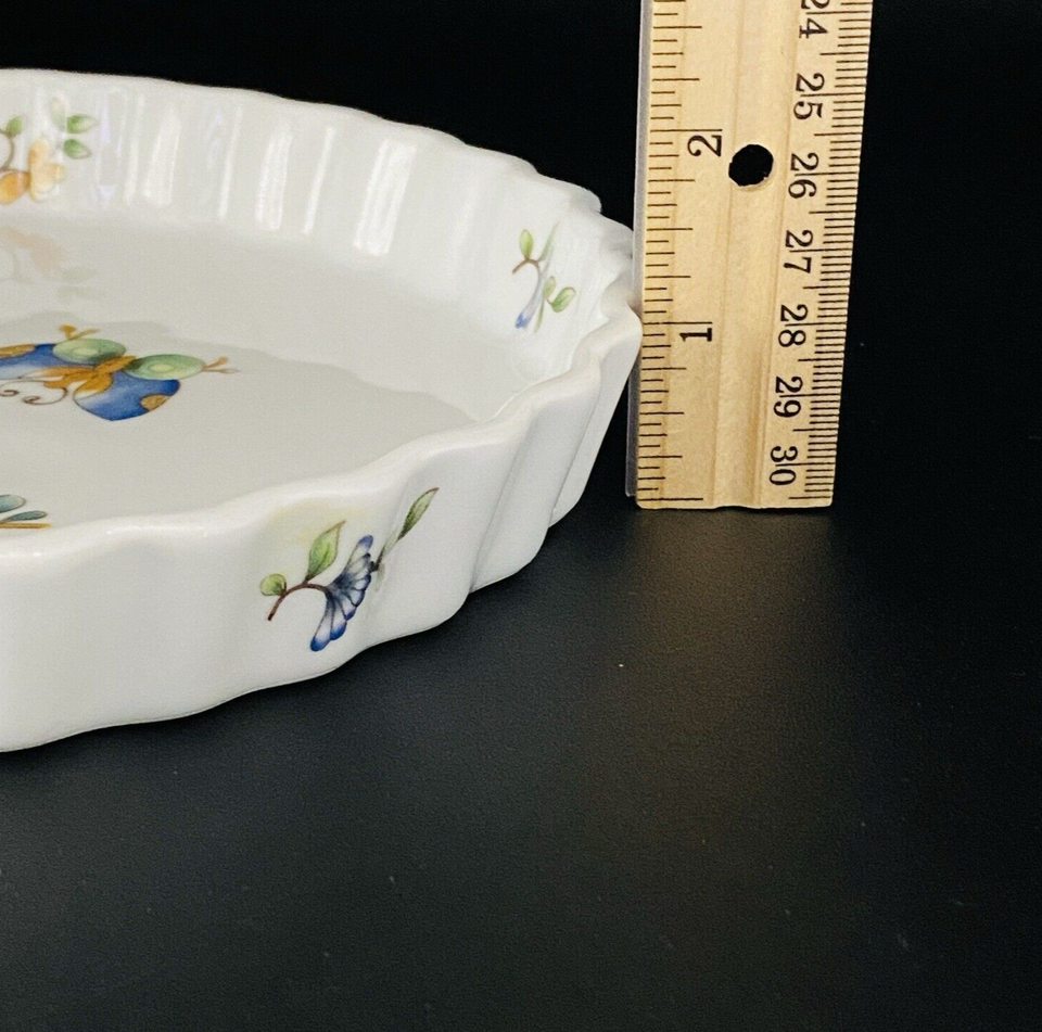 Louis Lourioux Le Faune Baking Tart Quiche Flan Dish Lilly Butterfly ...