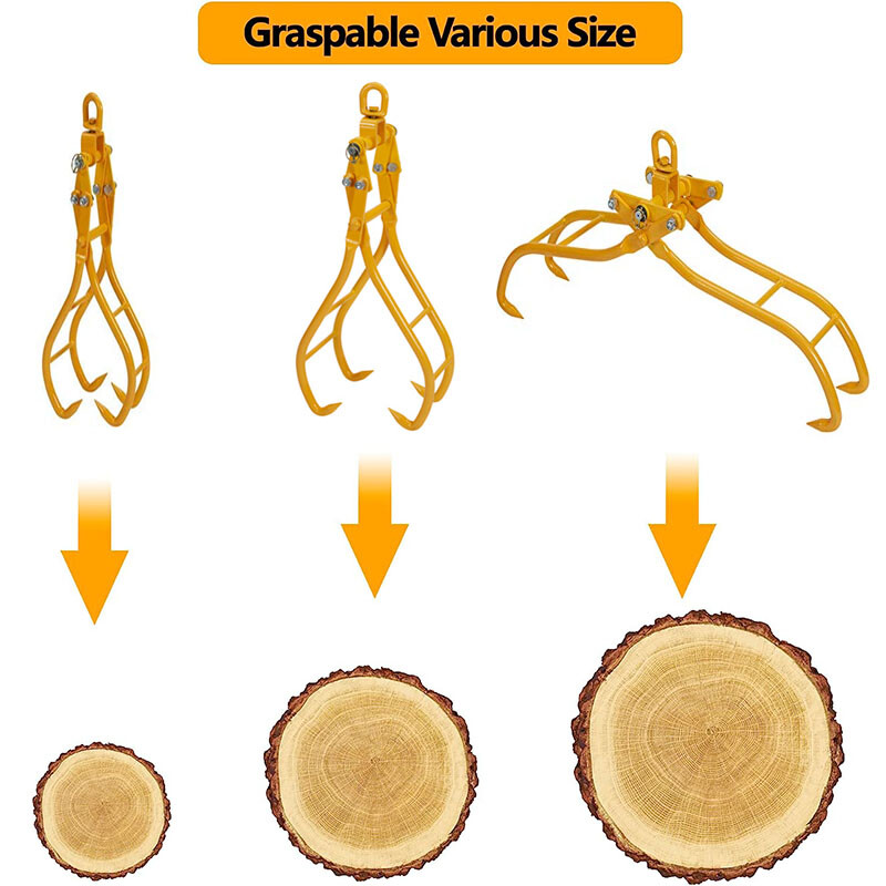 Log Pincer, Log Grab, Log Puller, Skidding Tong, Forest Hauler Four ...