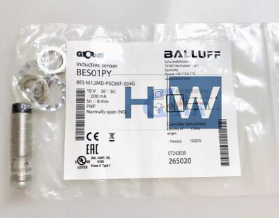 1Pcs NEW BES01PY Inductive Proximity Switch BES M12MD-PSC80D-S04G | eBay