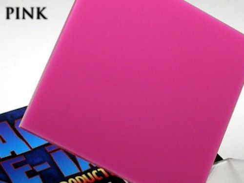 Pink Acrylic Perspex Plastic Plexiglass 210mm x 300mm x 3mm One (1) A4 ...