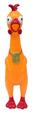 Animolds Squeeze Me Rubber Chicken Toy | Screaming Rubber Chickens for ...