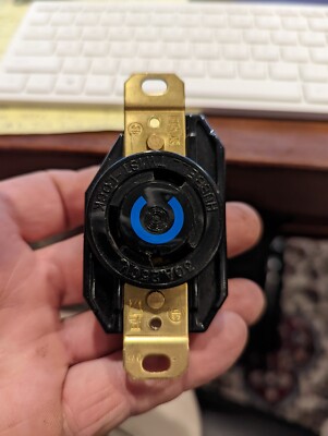 Hubbell Twist-Lock Receptacle 3-Wire 30A 250V AC/DC HBL2620 | eBay