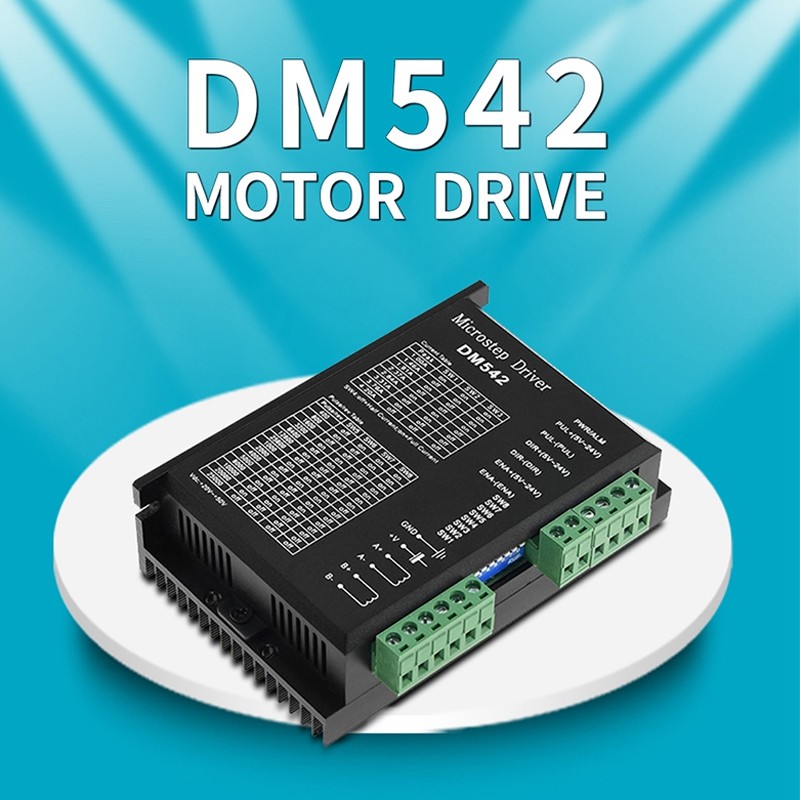 Stepper Motor Driver, DM542 Stepper Motor Driver Digital Driver ...