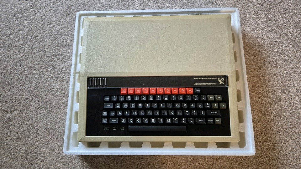 BBC Micro Computer, Disk Drive And Joystick | eBay UK