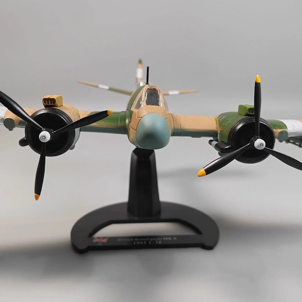 1/72 Scale RAF Bristol Beaufighter MK X Fighter Diecast Model Aircraft ...