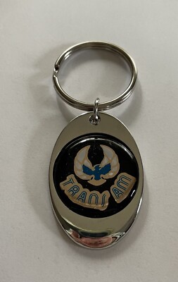 Pontiac TransAm Keychain Lightweight Metal Chrome Style Finish Pontiac ...