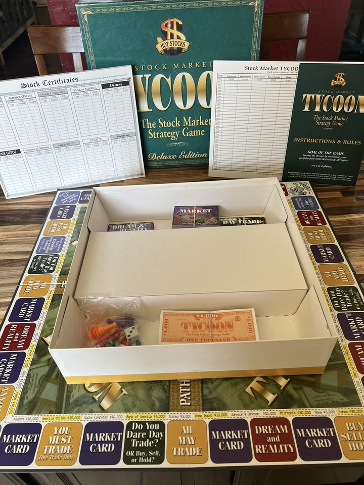 Stock Market Tycoon The Stock Market Strategy Game Deluxe Edition ...