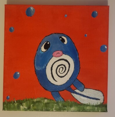 Pokemon Art Painting || One of a Kind || Hand Painted || Acrylic Canvas ...