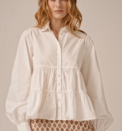 ByTimo Poplin Blouse White Size S | eBay UK