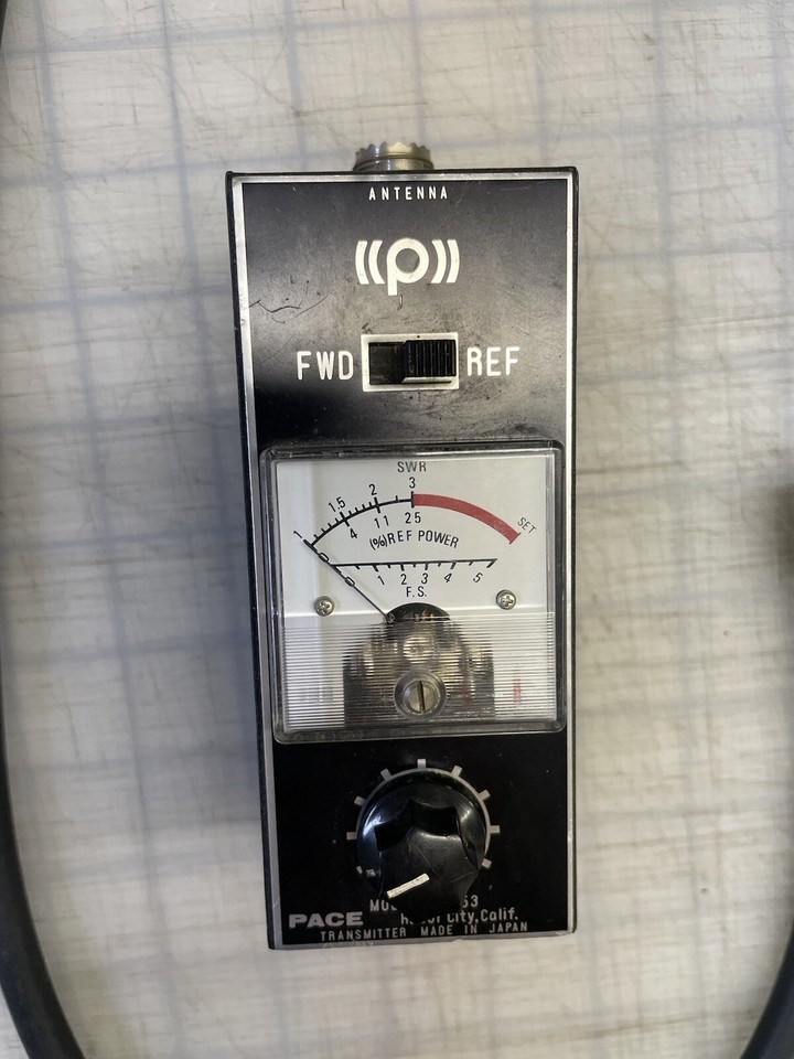 PACE SWR METER RF POWER ANTENNA MODEL P5453 HAM RADIO | eBay