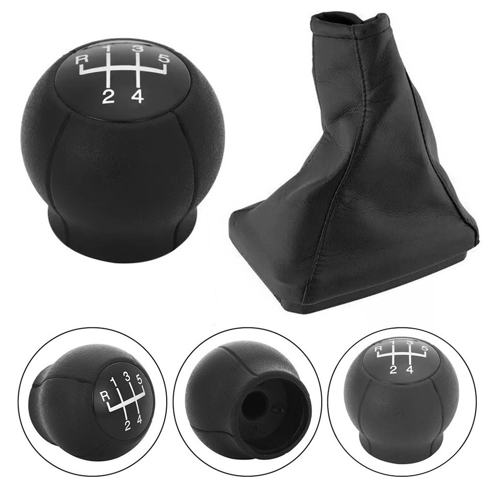 5-speed Gear Knob Gear Gaiter Knob Gear Shift Gaiter Easy Installation ...