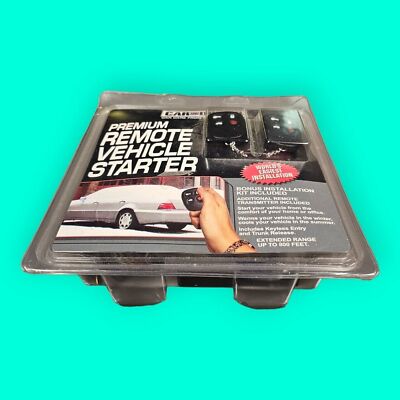Car and Driver Premium Remote Vehicle Starter Kit (800ft. range) | eBay