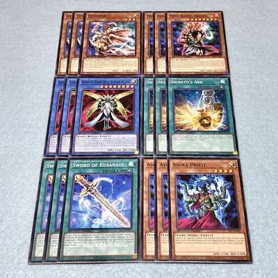 Yugioh Noah Kaiba 18 Card Deck Core Shinato King of Higher Plane ...