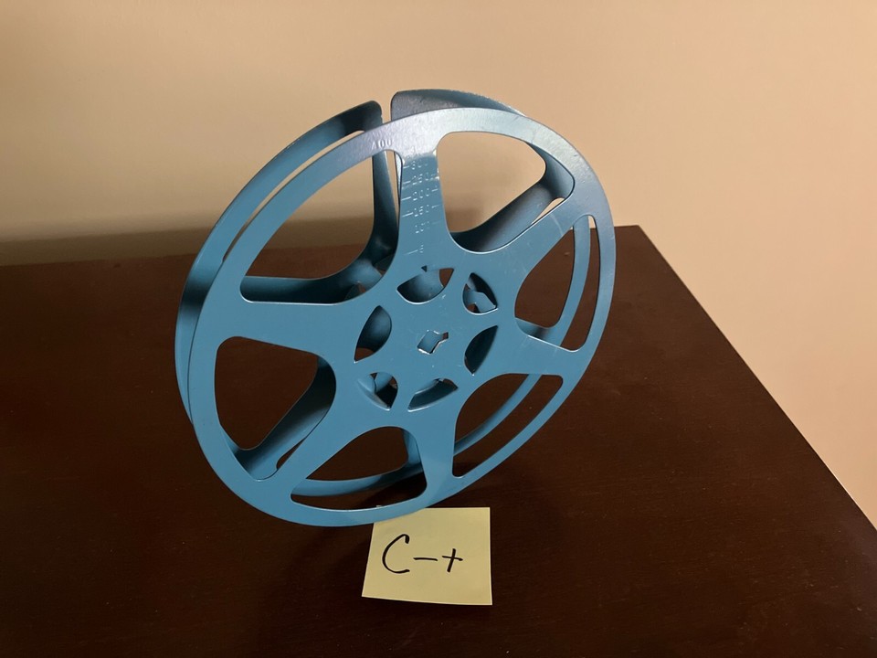 1 - 16mm 400' EMPTY METAL FILM REEL VERY NICE ( BLUE ) | eBay