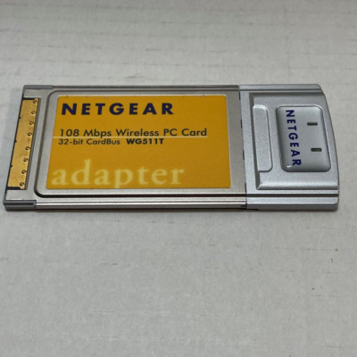 Netgear 108 Mbps Wireless PC Card Adapter - WG511T | eBay