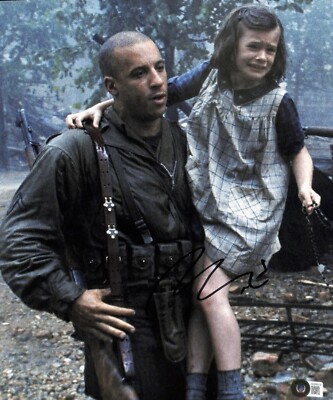 Vin Diesel “Private Caparzo” Saving Private Ryan Signed 11x14 ...