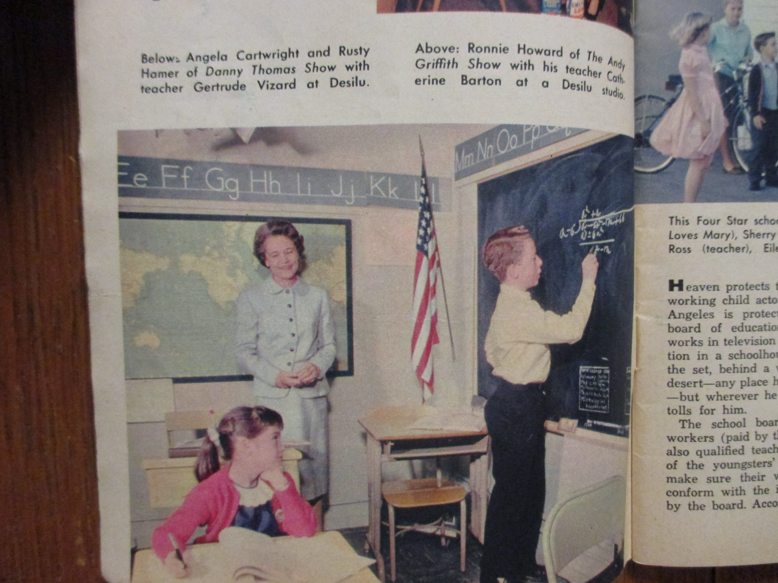 April-1961 TV Guide(ANGEL/ANNIE FARGE/JEAN WILLES/RONNIE HOWARD/RICHARD ...