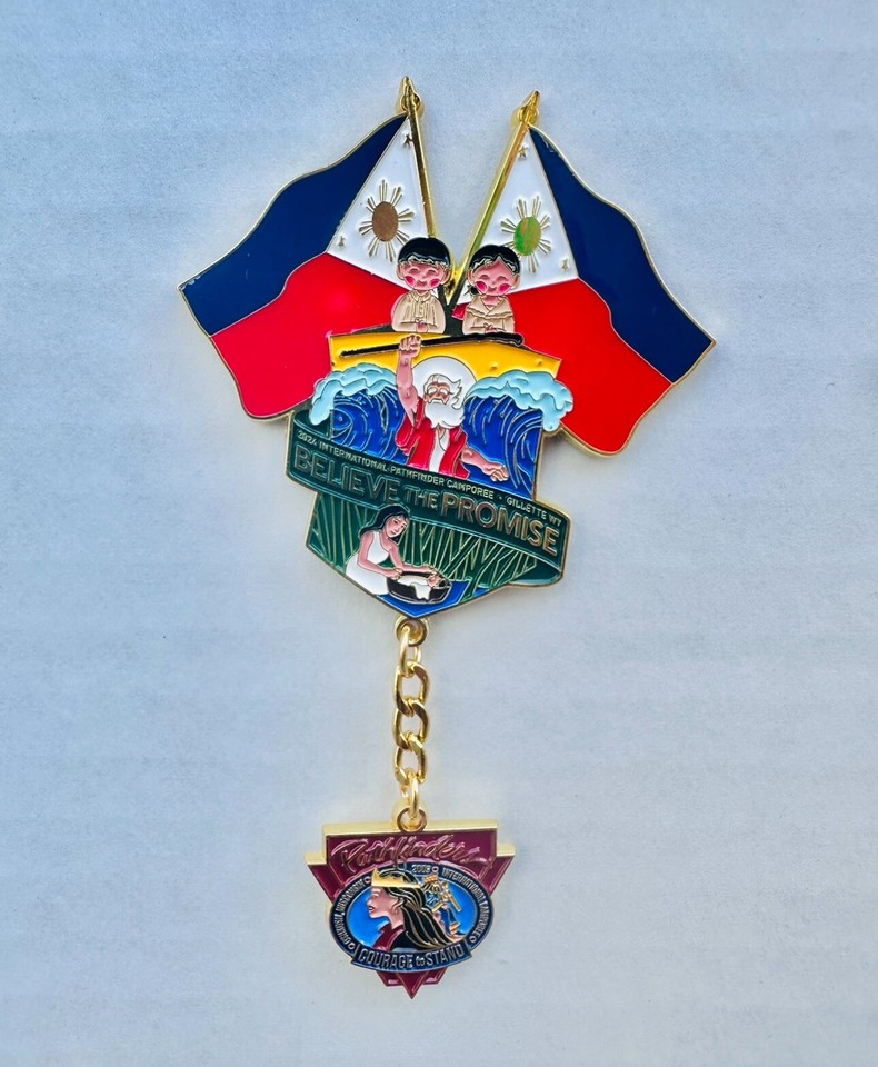 Believe The Promise 2024 SDA Pathfinder Camporee Pins 🇵🇭 Flag Set of 6 ...