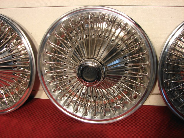 Dodge CHRYSLER Plymouth Mopar Wire Wheel 14" Hubcaps for sale online | eBay
