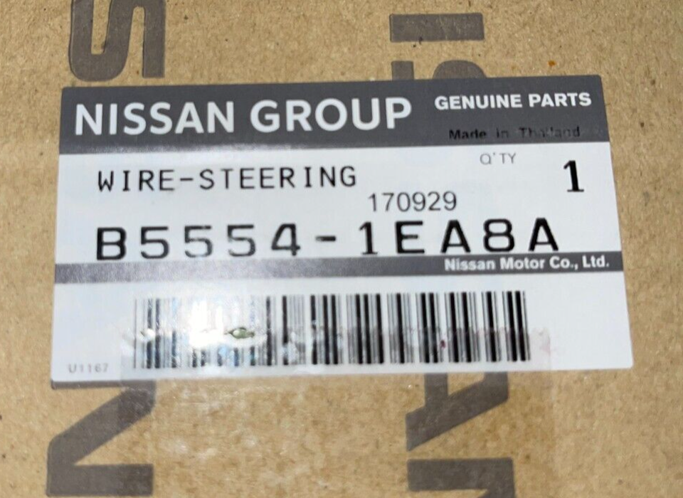 NEW OEM GENUINE NISSAN/INFINITI CLOCK SPRING B5554-1EA8A send VIN # to ...
