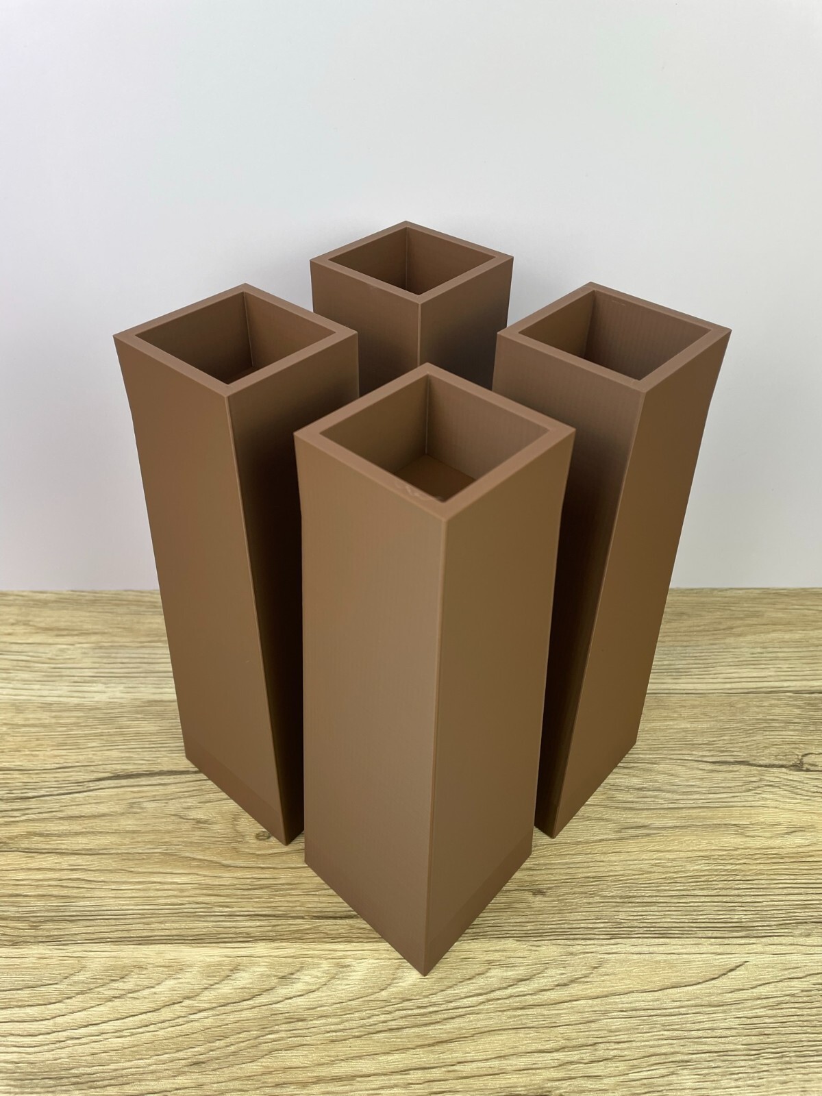 Table Leg Extenders / Risers - Square - Tapered - Pack of 4 | eBay UK