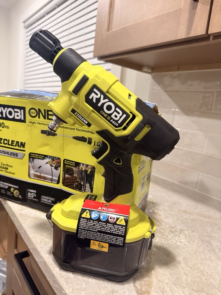 Ryobi ONE+ HP EZClean Brushless Cordless Power Cleaner 18V 600 PSI | eBay