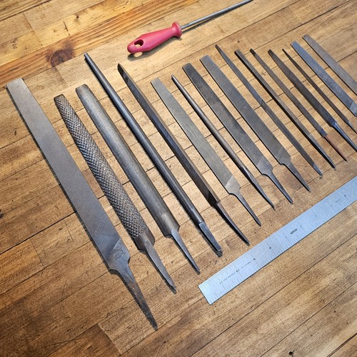 MACHINIST Tools Metal Files SET ☆ SIMONDS/NICHOLSON Rasps ☆SHARP ...