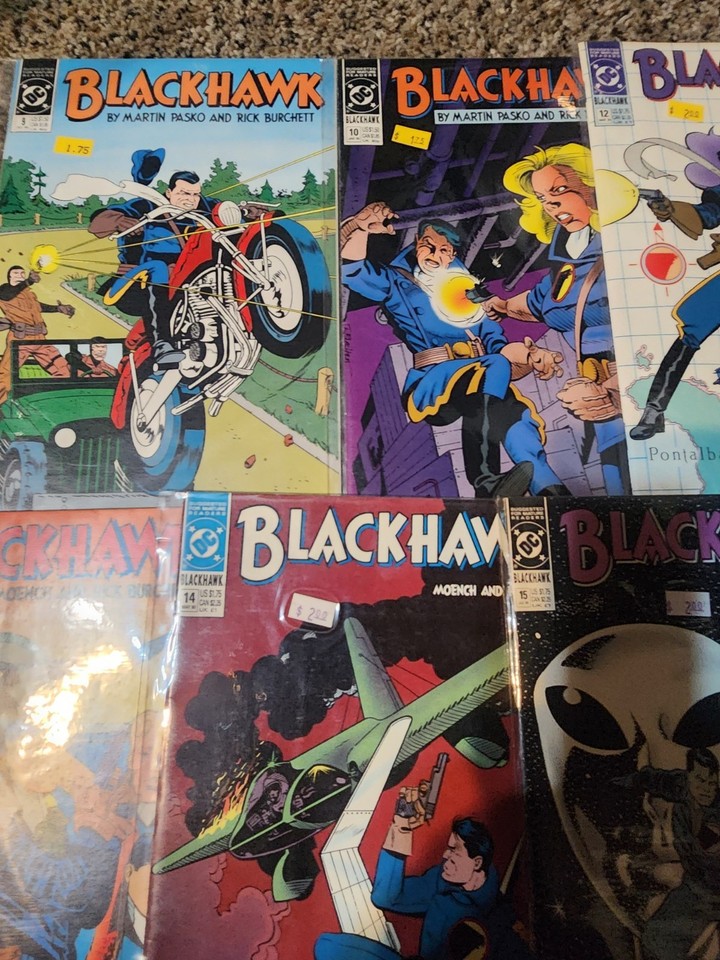 Blackhawk Comics Book Lot Of 11, Included 1-3,9,10, 12-16 | eBay