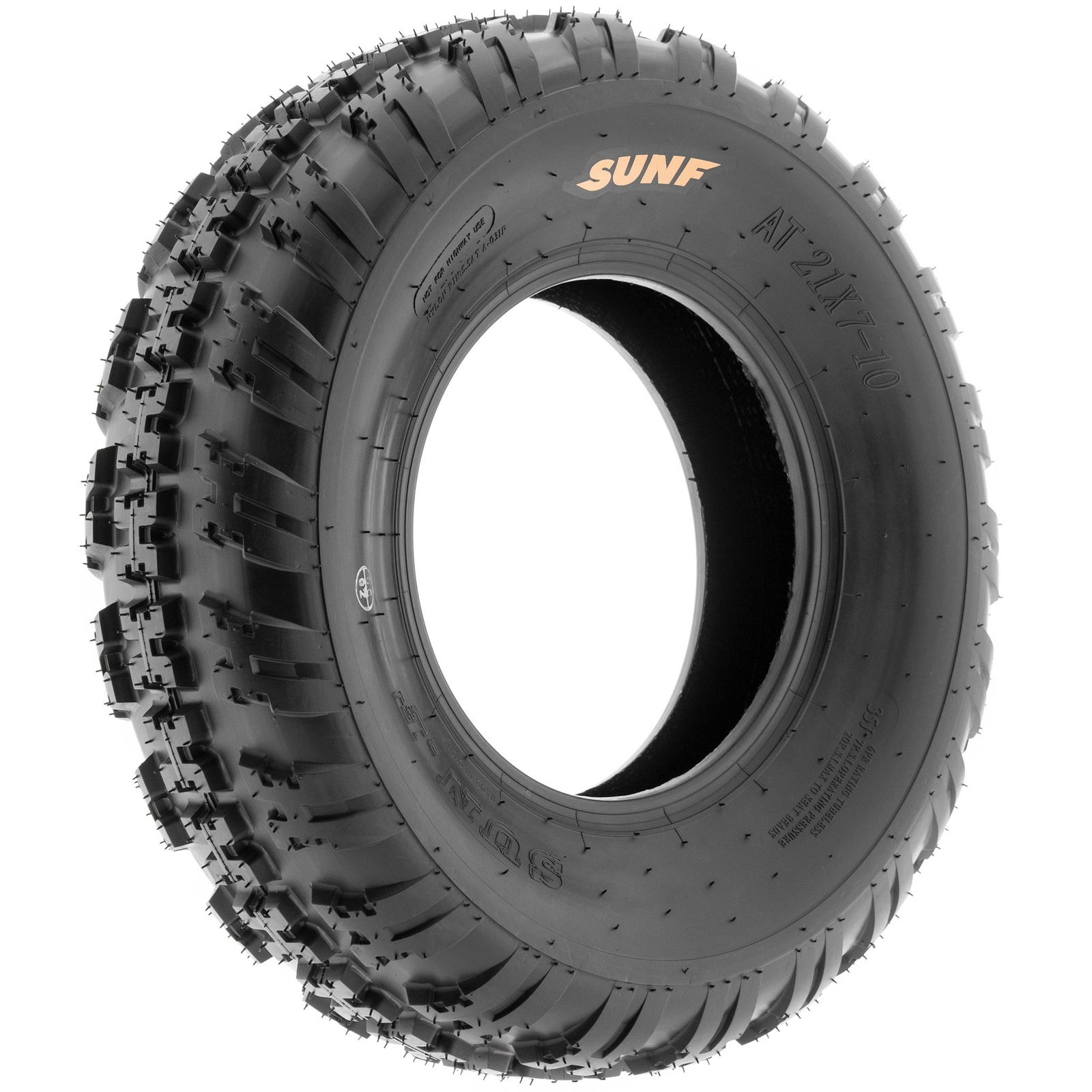 Pair of 2, 20x6-10 20x6x10 Quad ATV All Terrain AT 6 Ply Tires A031 by ...