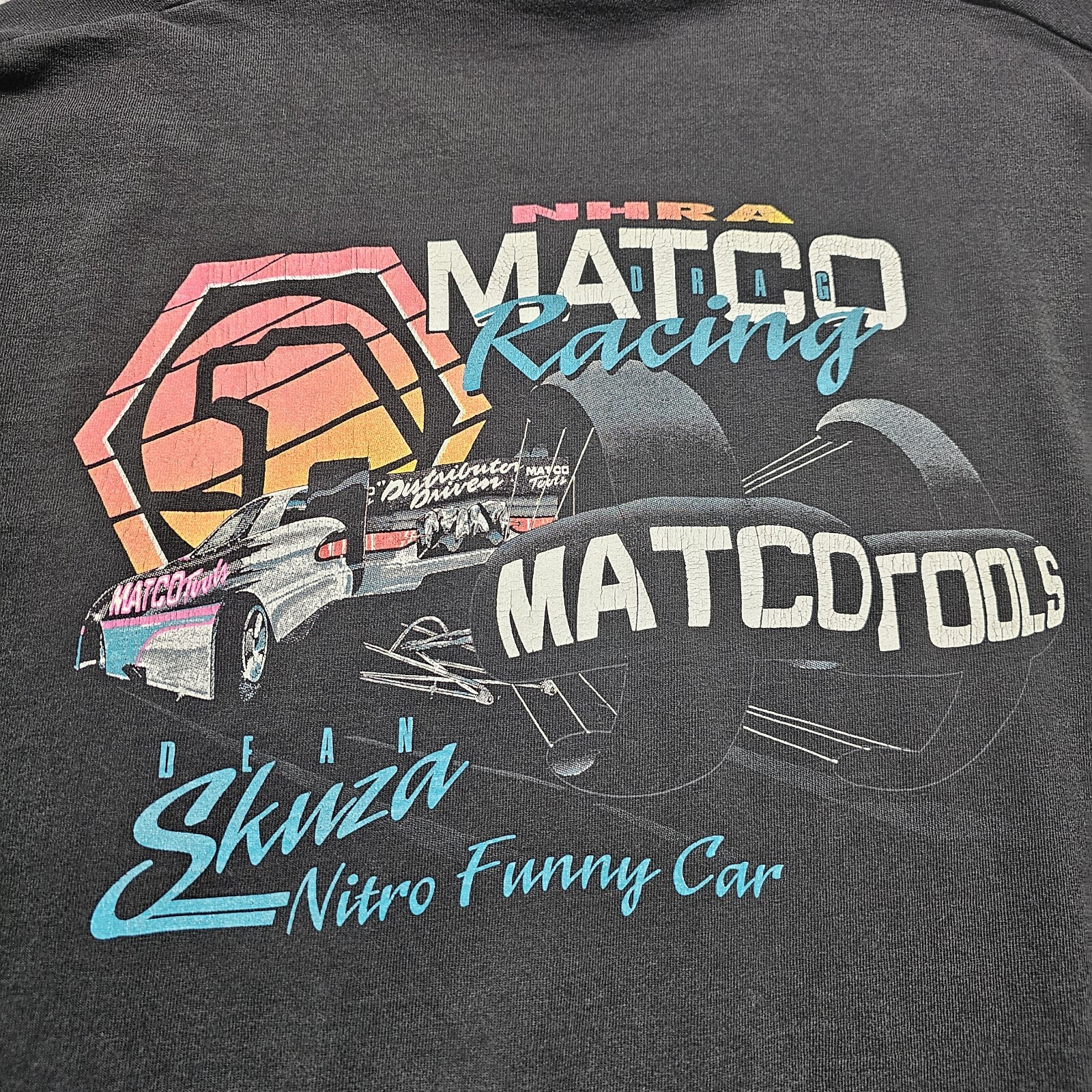 Dean Skuza NHRA Drag Racing, Matco Tools Nitro Funny Car USA XXL Shirt ...