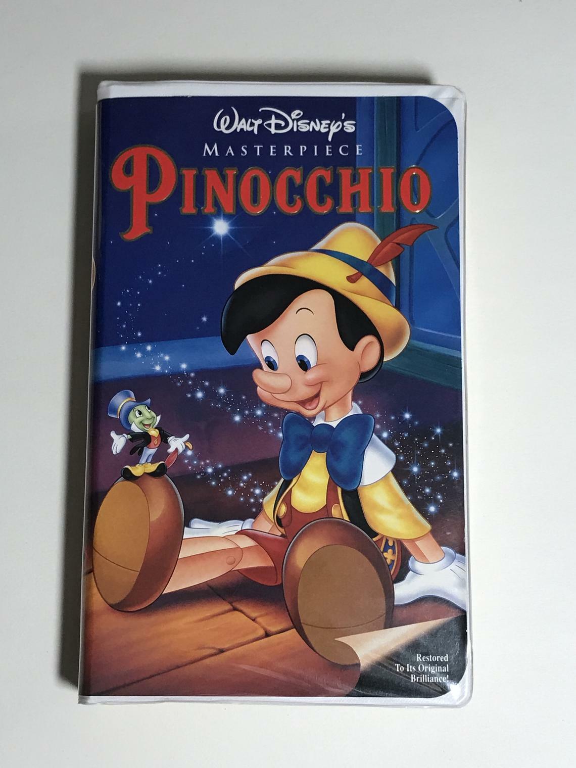 Pinocchio 1993 Vhs