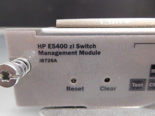 Lot of 2x HP Procurve J8726A Management Module Zl Module for 5400zl ...