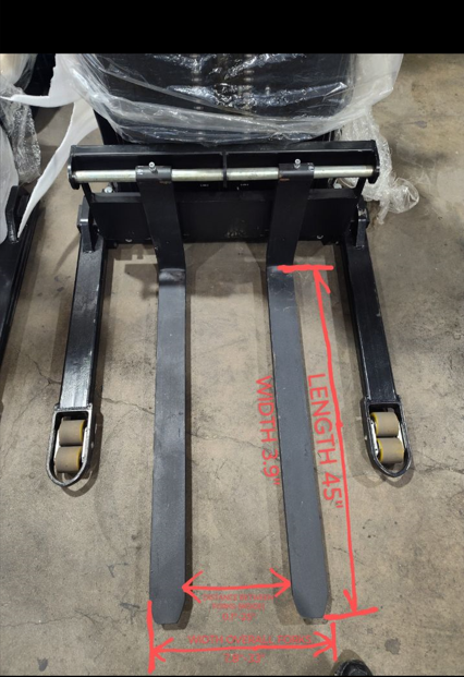 FULL ELECTRIC 3500 LBS 135" LIFT HEIGHT STRADDLE ADJUSTABLE LEGS CHL ...