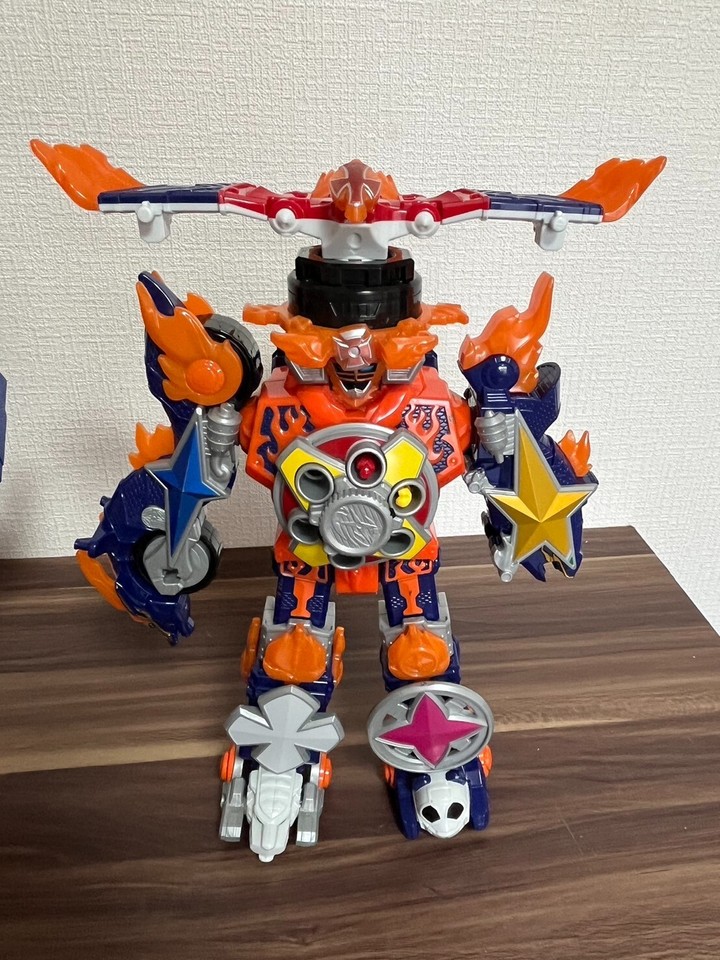 Power Rangers Ninja Steel Ninninger DX Megazord Morpher Set Bundle ...