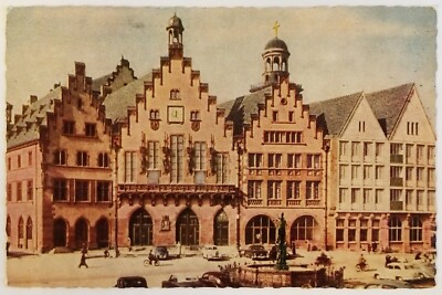 Frankfurt am Main Der Romer Germany APO Army Posted 1958 Postcard | eBay