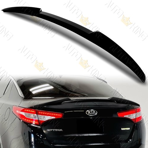 FIT 11-13 KIA OPTIMA K5 W-POWER PEARL BLACK V-STYLE REAR DUCKBILL TRUNK ...