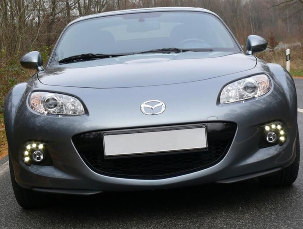 MX5 Front Fog Light & Daytime Running Light DRL Kit Mazda MX-5 Mk3.75 ...