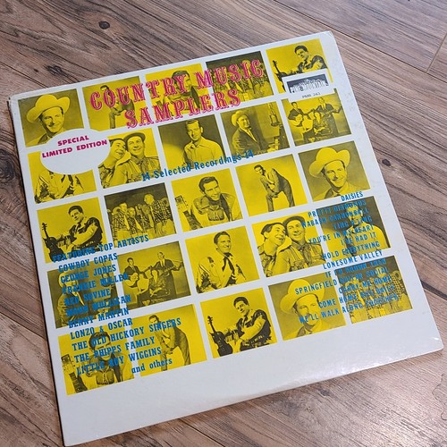 Country Music Samplers: Various Artist Special Limited Edition Vinyl ...