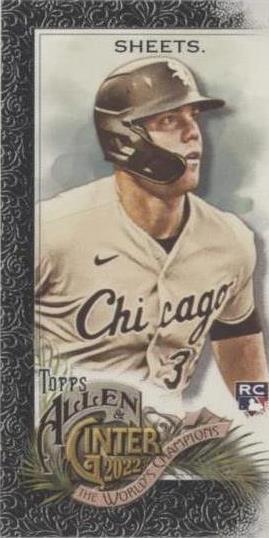 2022 Topps Allen & Ginter - Gavin Sheets #195 Mini Black Border (RC ...