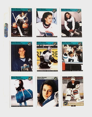 Manon Rheaume: The First Lady of Hockey + Rookie Card / 9 Card Lot ...