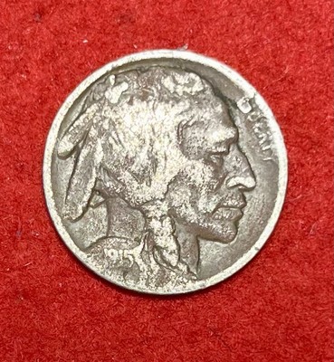 1915 D Denver Buffalo Nickel Natural Semi Key US 5C Coin - from Huge ...