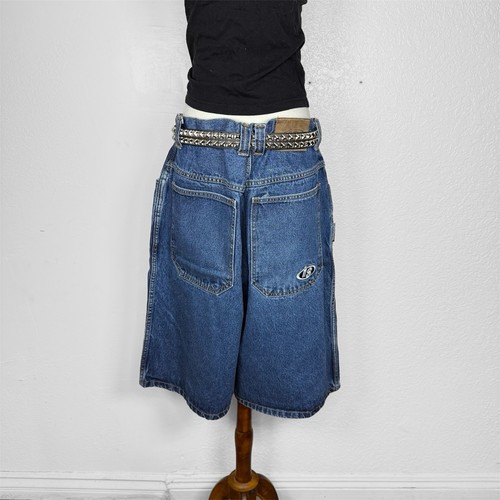 Vintage 90s Y2K Interstate Loose Fit Baggy Hip Hop Skater Jean Jorts ...