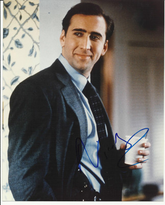 NICOLAS CAGE SIGNED 8X10 PHOTO PROOF! IN PERSON COA! | eBay