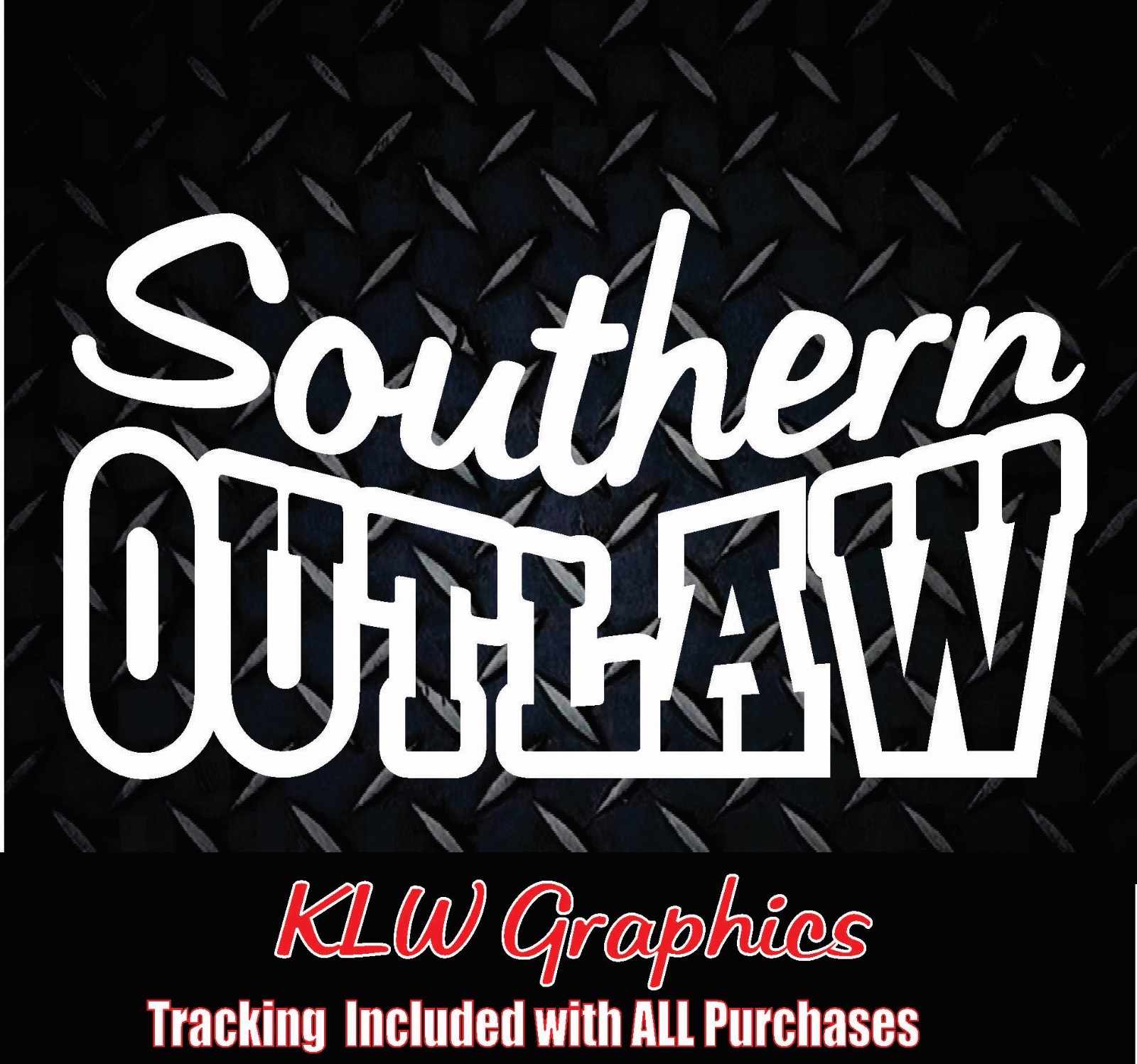 Southern Outlaw Decal Turbo Diesel Truck 7.3L 6.7L 6.6L South Country ...